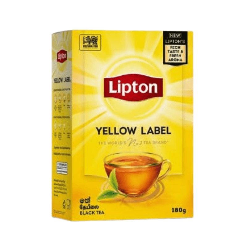 Lipton Yellow Label Black Tea - Rich And Aromatic, Premium Loose Leaf ...