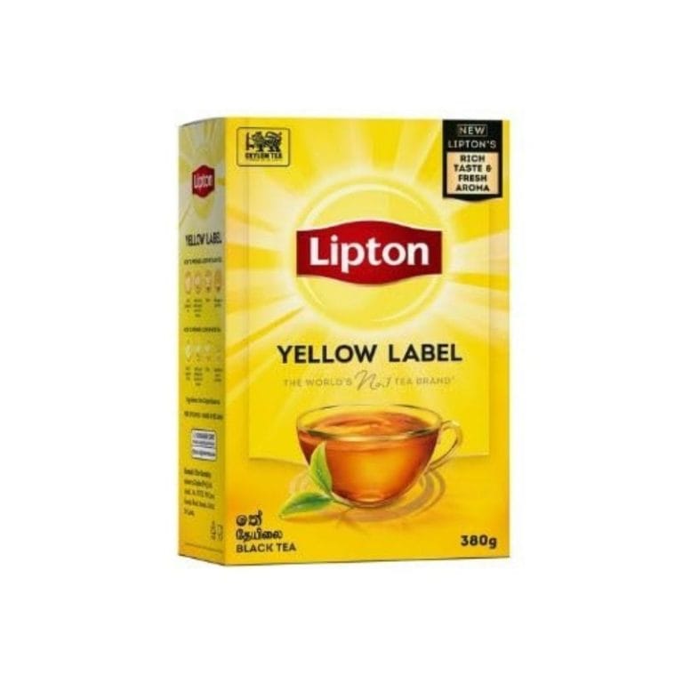 Powerful Lipton Yellow Label Black Tea - 380g Loose Leaf Tea | Iconic ...