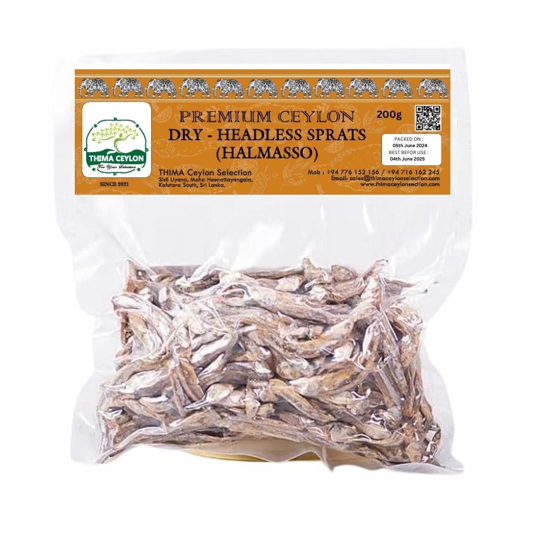Authentic THIMA Ceylon Dried Sprats - Premium Sri Lankan Halmesso ...