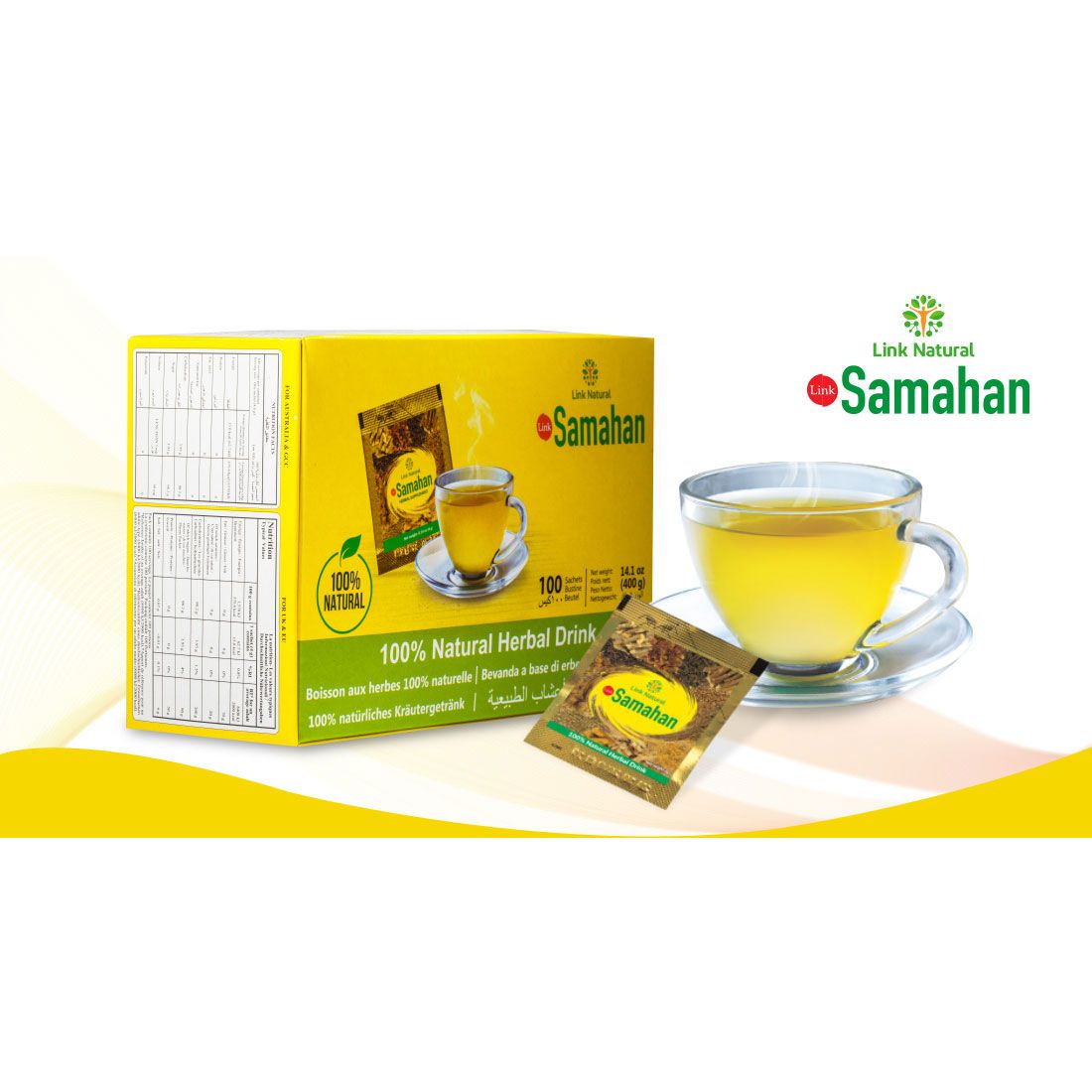 Link Natural Samahan Herbal Extracts 100 X 4g: Powerful Relief | THIMA ...