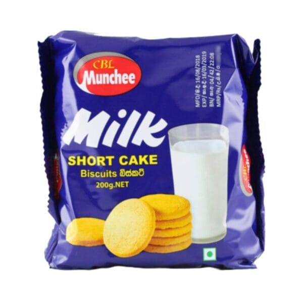 CBL Munchee Milk Short Cake Biscuits – 200g Pack | Soft & Crumbly Milk ...
