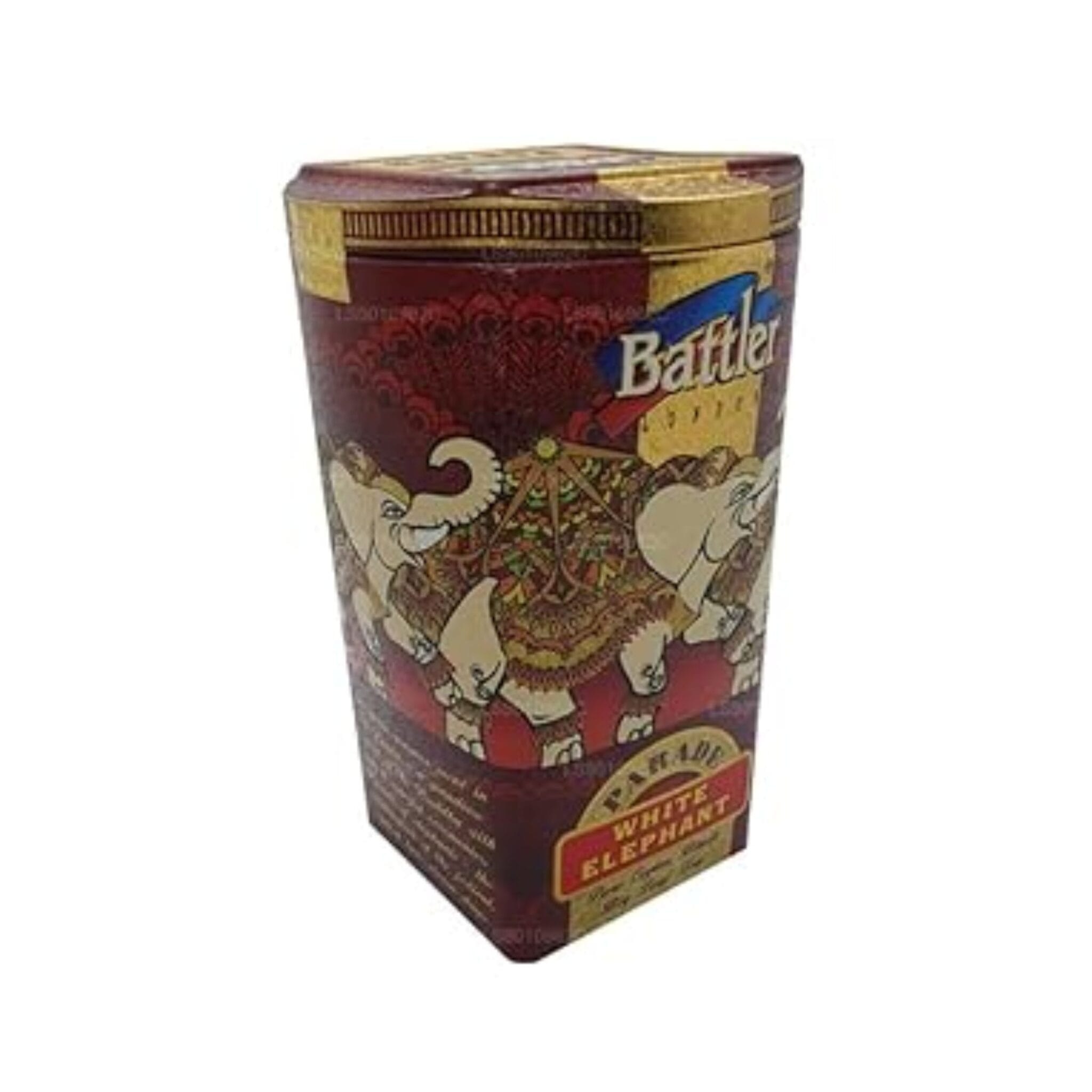 Battler White Elephant – Ceylon Black Tea | 100g Loose Leaf | Tin Caddy ...
